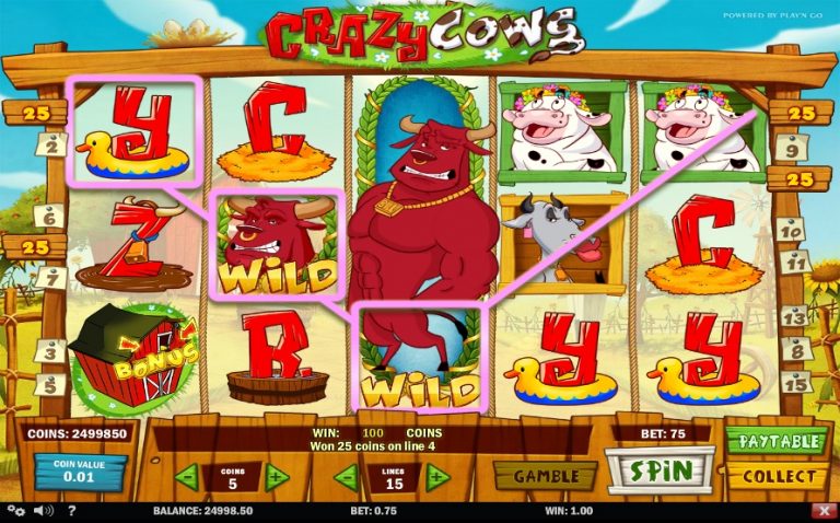 Crazy Cows – Casinobonuseslisting.com